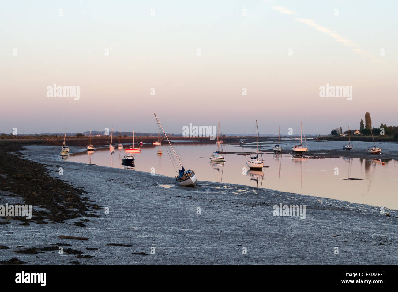 The River Crouch, South Woodham Ferrers Stock Photo - Alamy