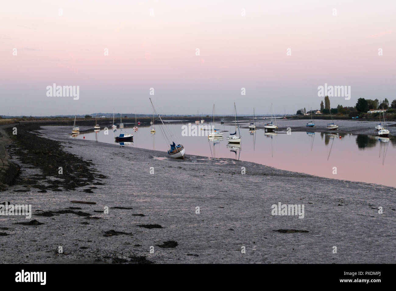 The River Crouch, South Woodham Ferrers Stock Photo - Alamy