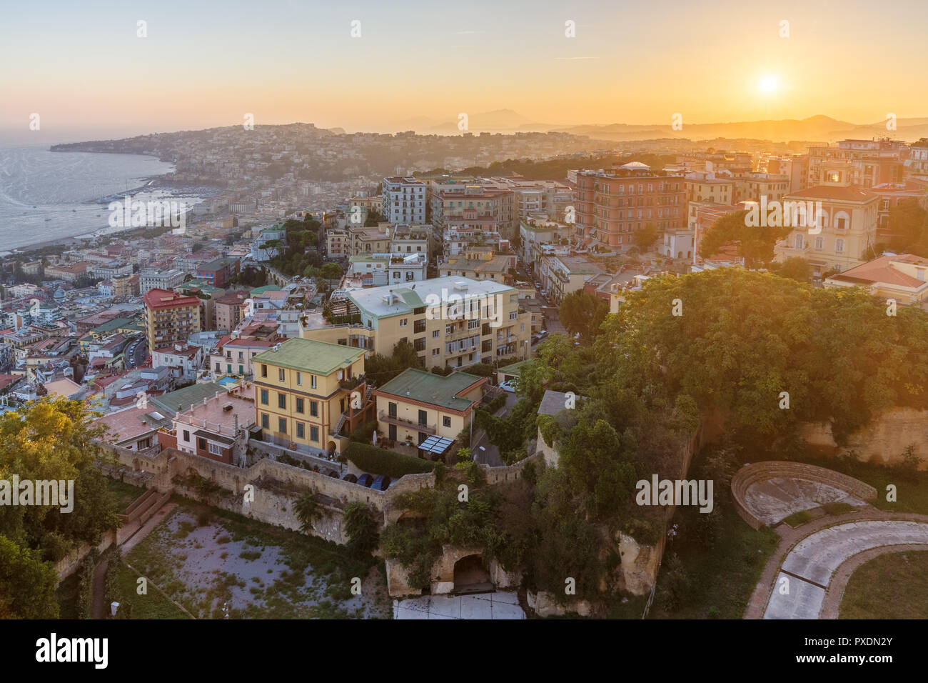 Naples panorama hi-res stock photography and images - Alamy