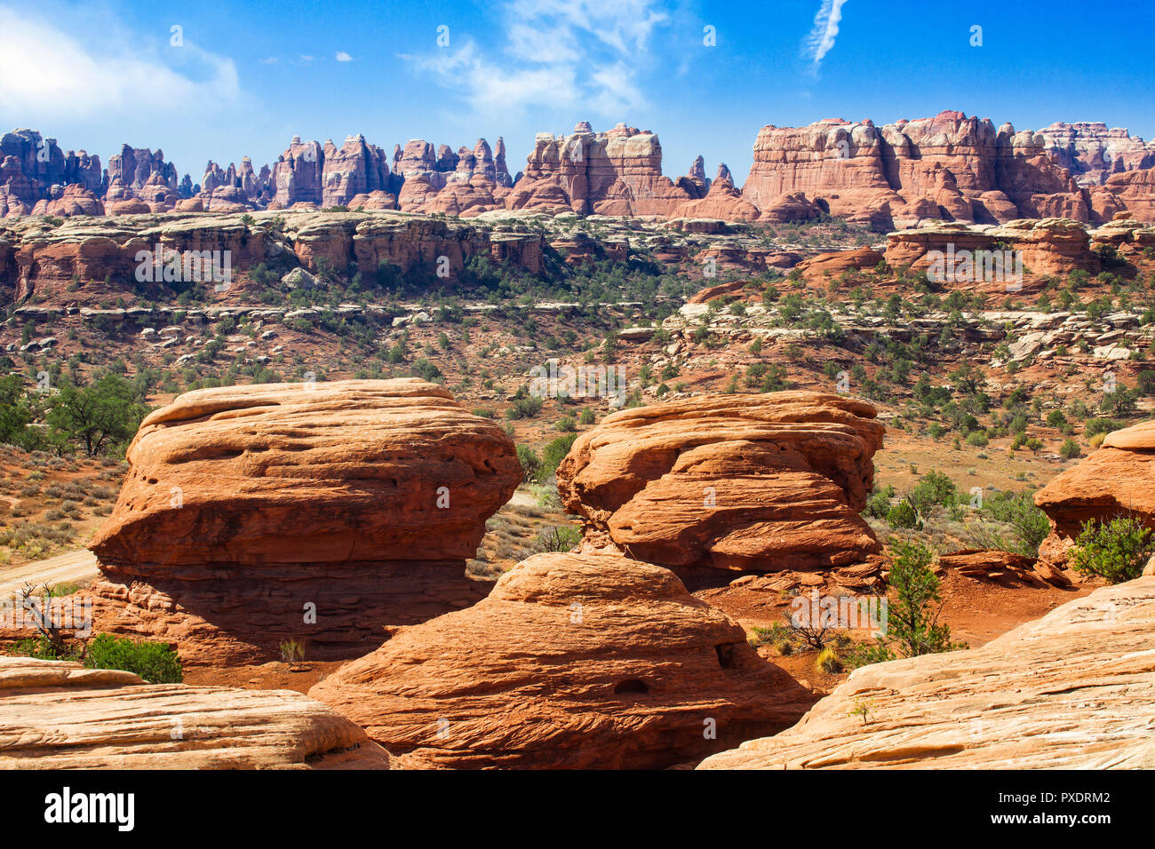 Canyonlands national park needles hi-res stock photography and images ...
