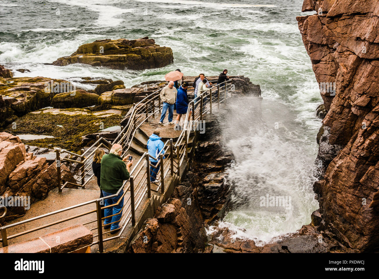 Thunder Hole Acadia National Park High Resolution Stock Photography and ...