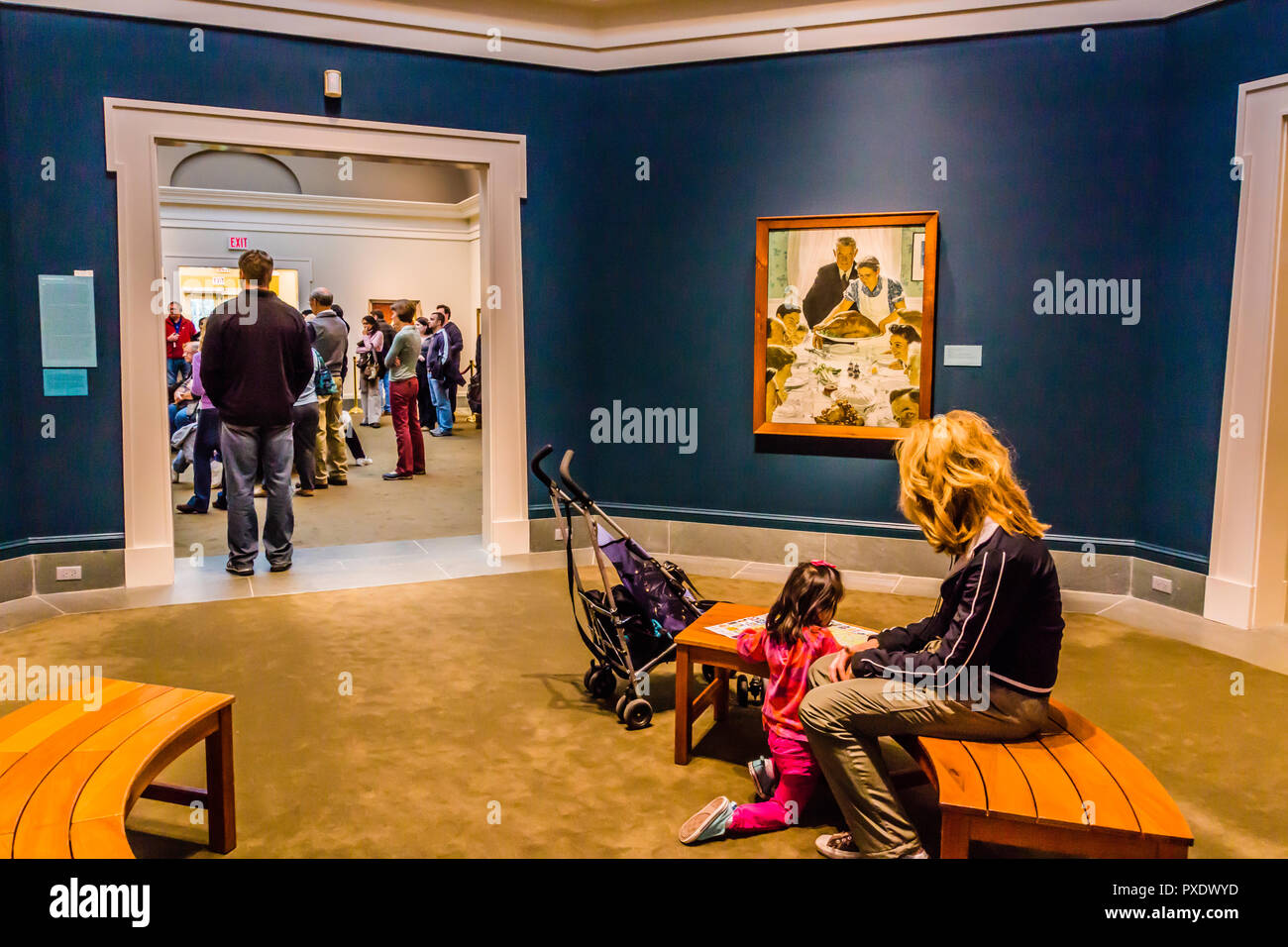 Norman Rockwell Museum Stockbridge, Massachusetts, USA Stock Photo - Alamy