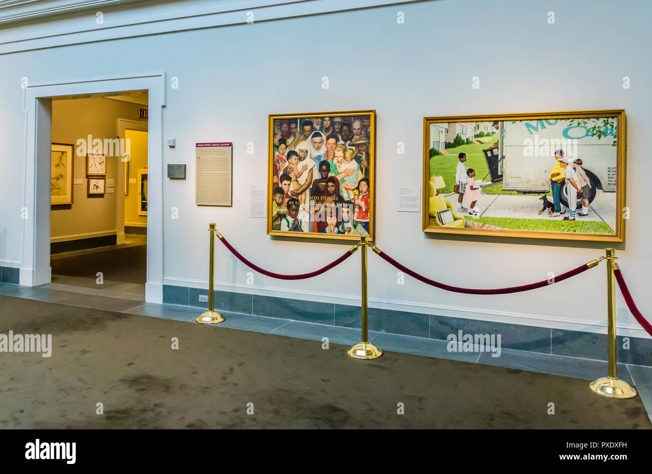 Norman Rockwell Museum Stockbridge, Massachusetts, USA Stock Photo - Alamy
