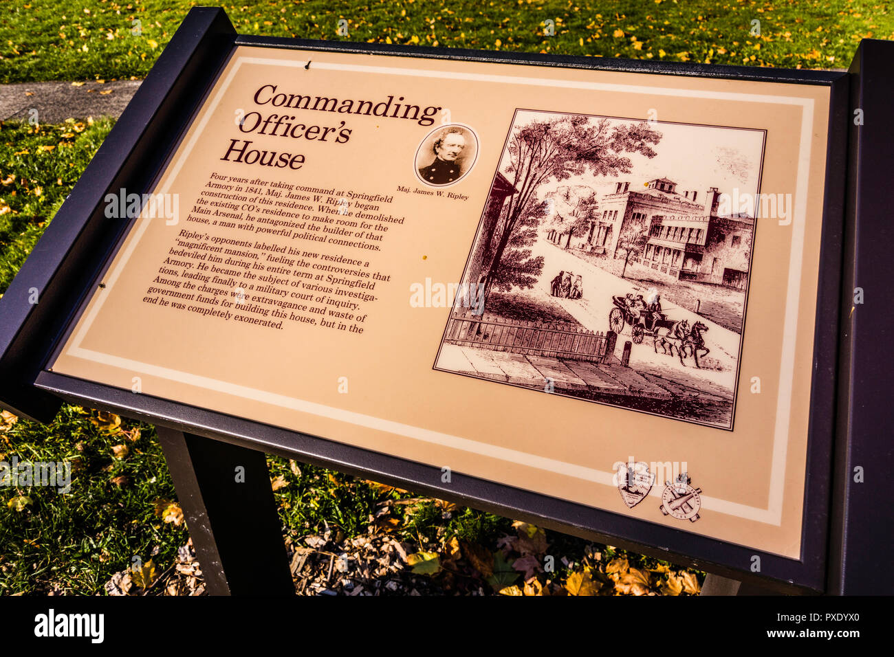 Springfield Armory Springfield, Massachusetts, USA Stock Photo - Alamy