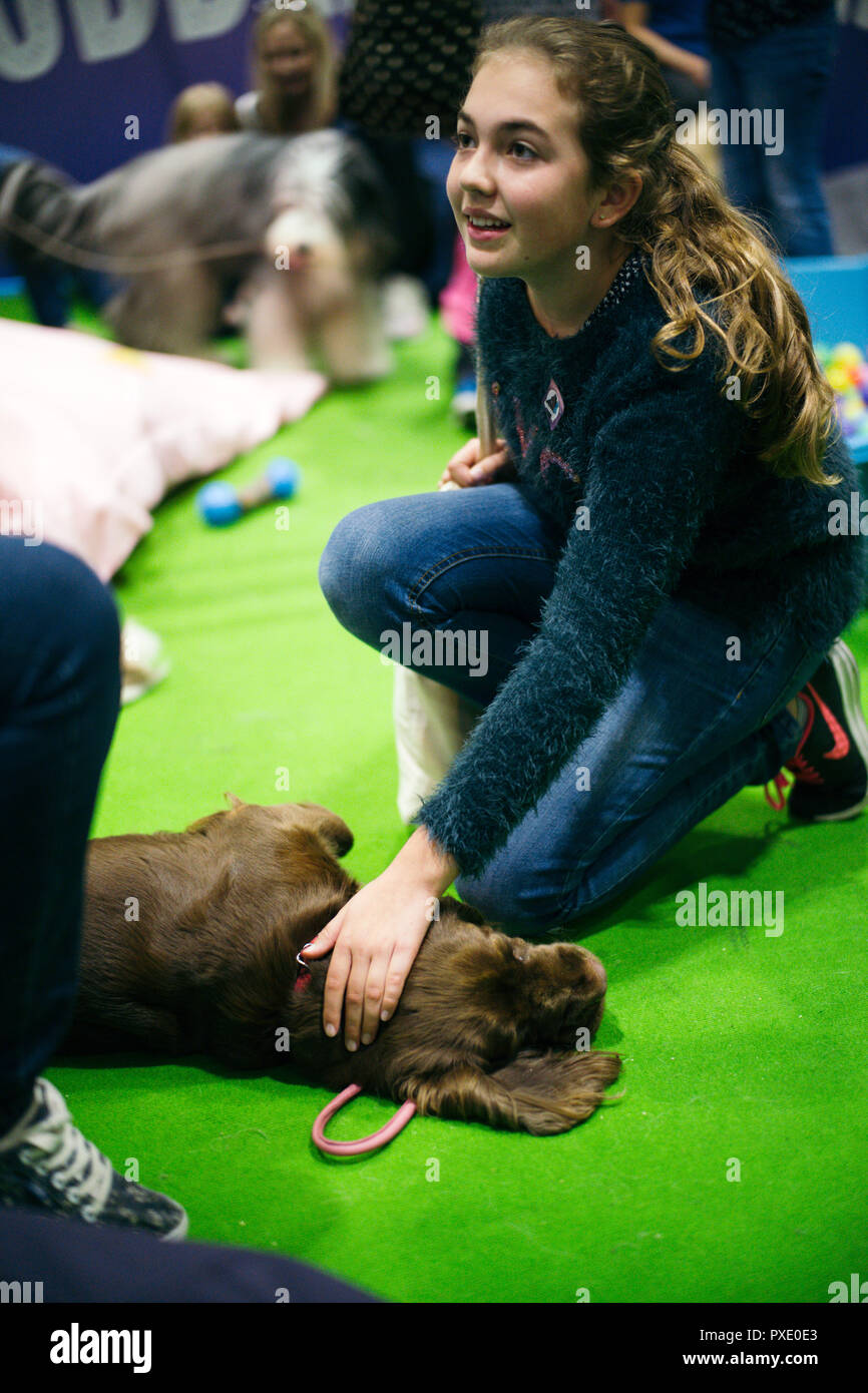 London, UK. 21st October, 2018. Discover Dogs 2018, London’s biggest ...
