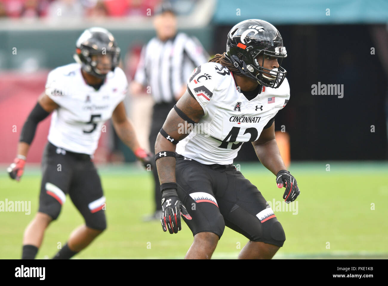 Philadelphia, Pennsylvania, USA. 20th Oct, 2018. Cincinnati Bearcats ...