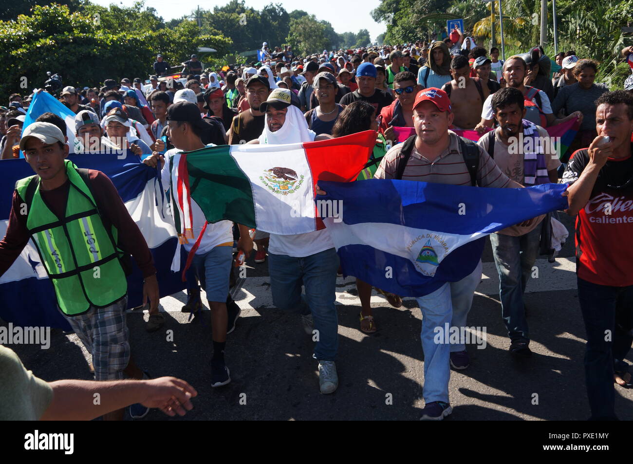Mexico honduras us migration hi-res stock photography and images - Alamy