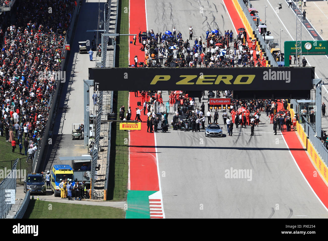 21st October 2018, Circuit of The Americas, Austin, USA; Formula One ...