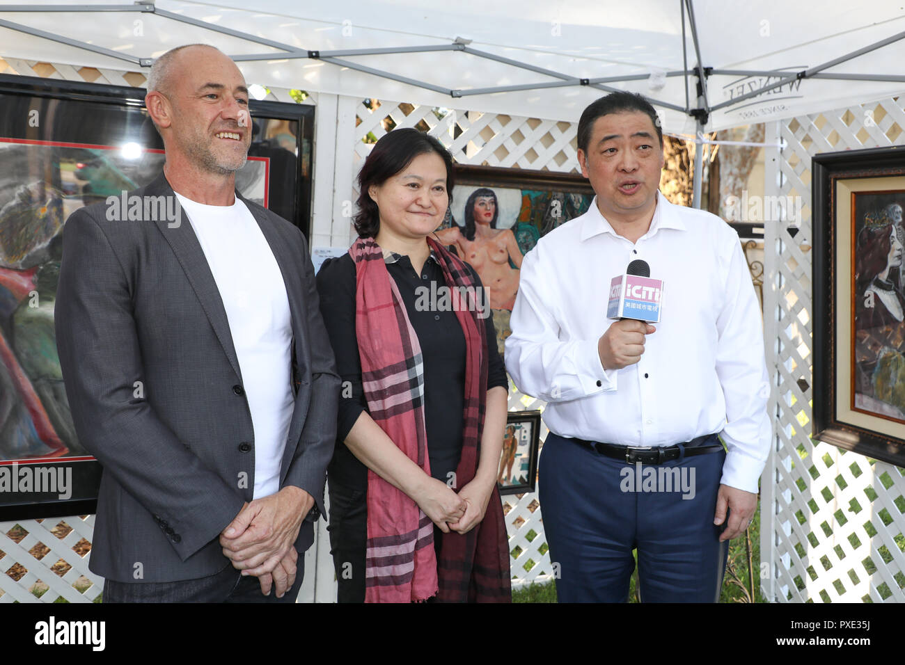 Beverly Hills, California, USA. 20th October, 2018. Chinese TV host ...