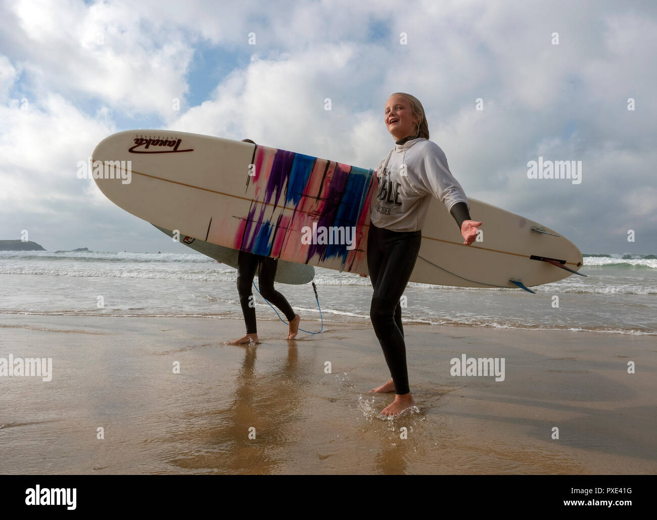 White male 15 years surfer hi-res stock photography and images - Alamy