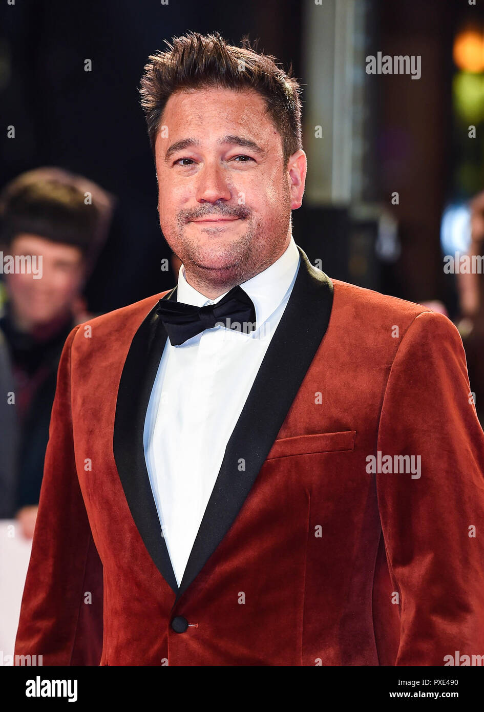 London, UK. 21st Oct 2018. Rufus Jones attends the World Premiere and ...
