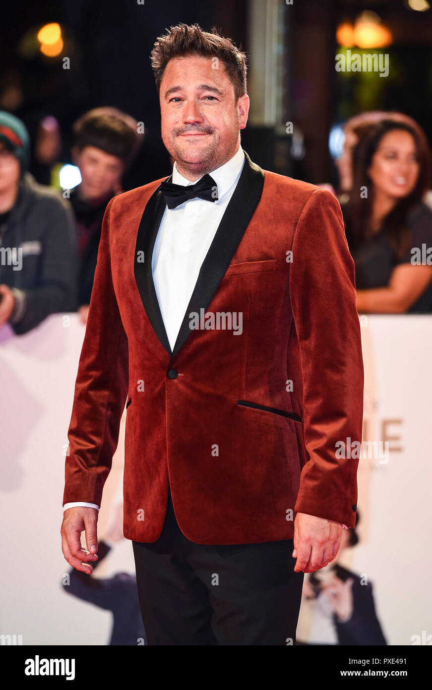 London, UK. 21st Oct 2018. Rufus Jones attends the World Premiere and ...