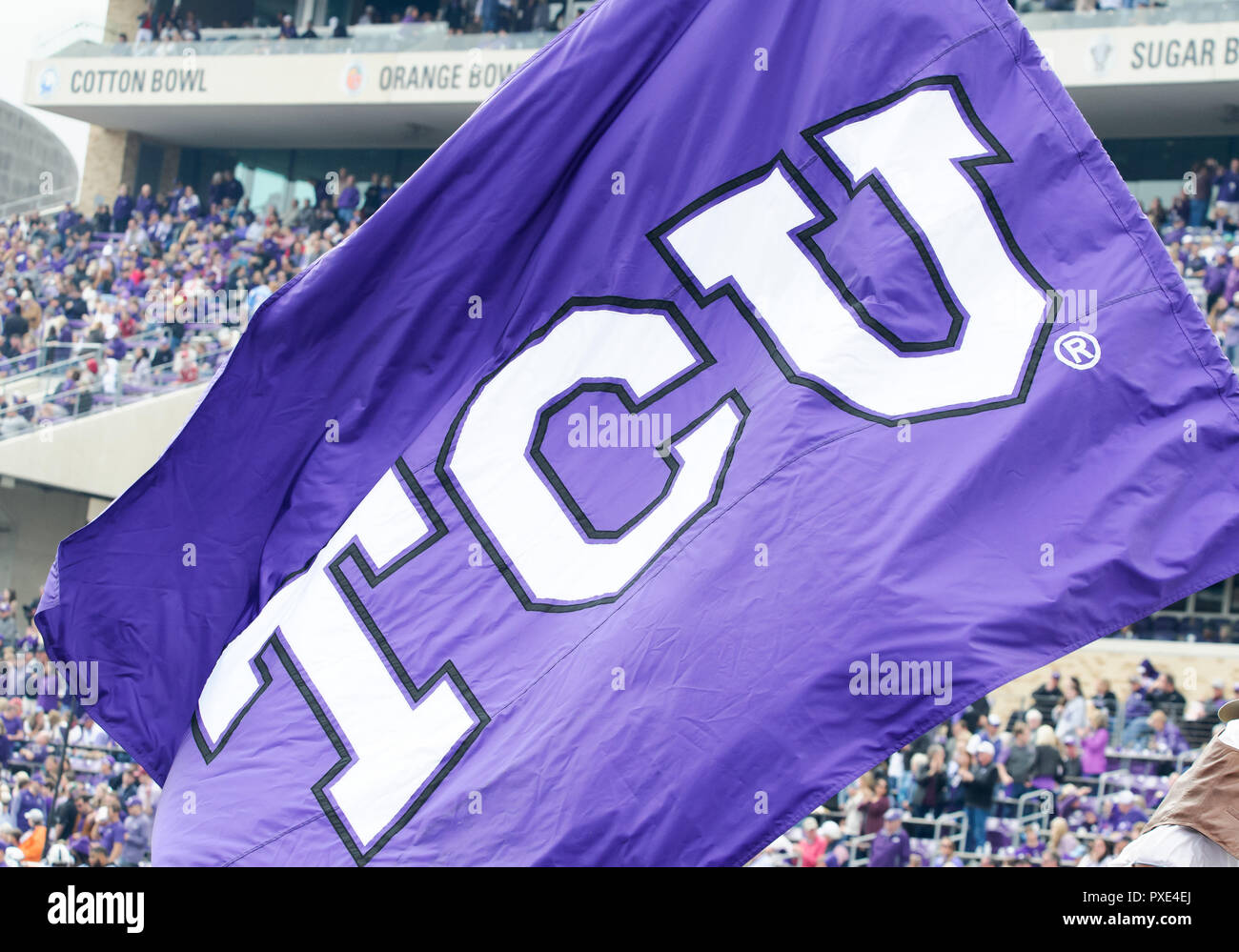 Tcu flag hi-res stock photography and images - Alamy