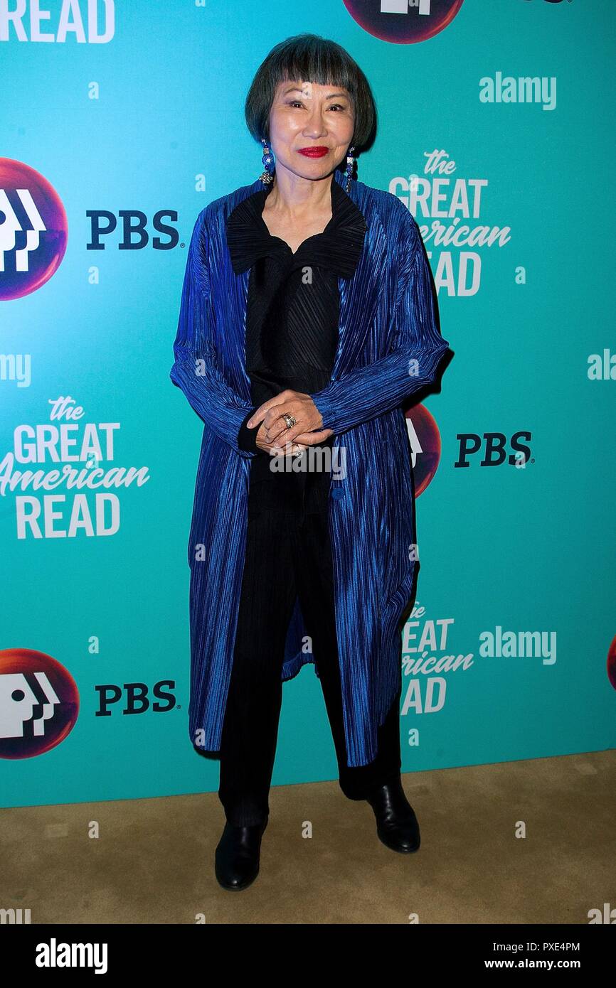 New York, NY, USA. 21st Oct, 2018. Amy Tan at arrivals for THE GREAT ...
