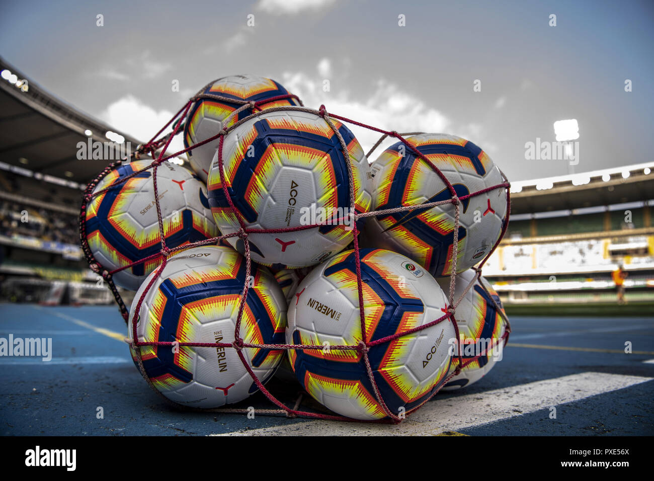 Football stadium balloons hi-res stock photography and images - Alamy