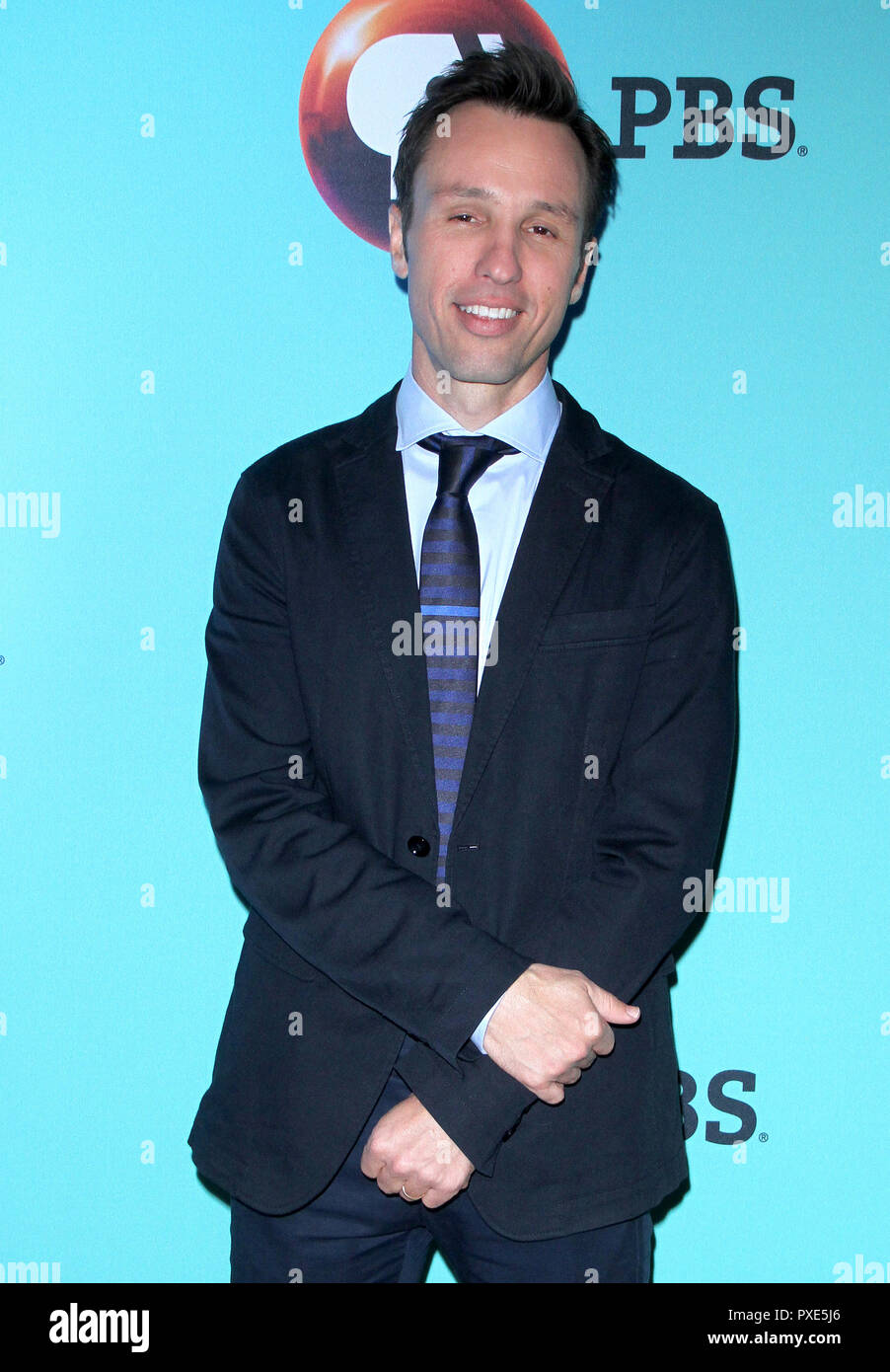 New York, NY, USA. 21st Oct, 2018. Markus Zusak at the PBS TV Series ...