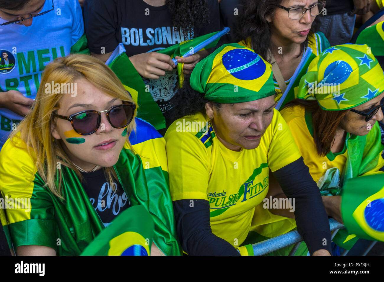 Sao Paulo, Brazil. 21st Oct 2018. BRAZIL-ELECTION-RUNOFF-BOLSONARO ...