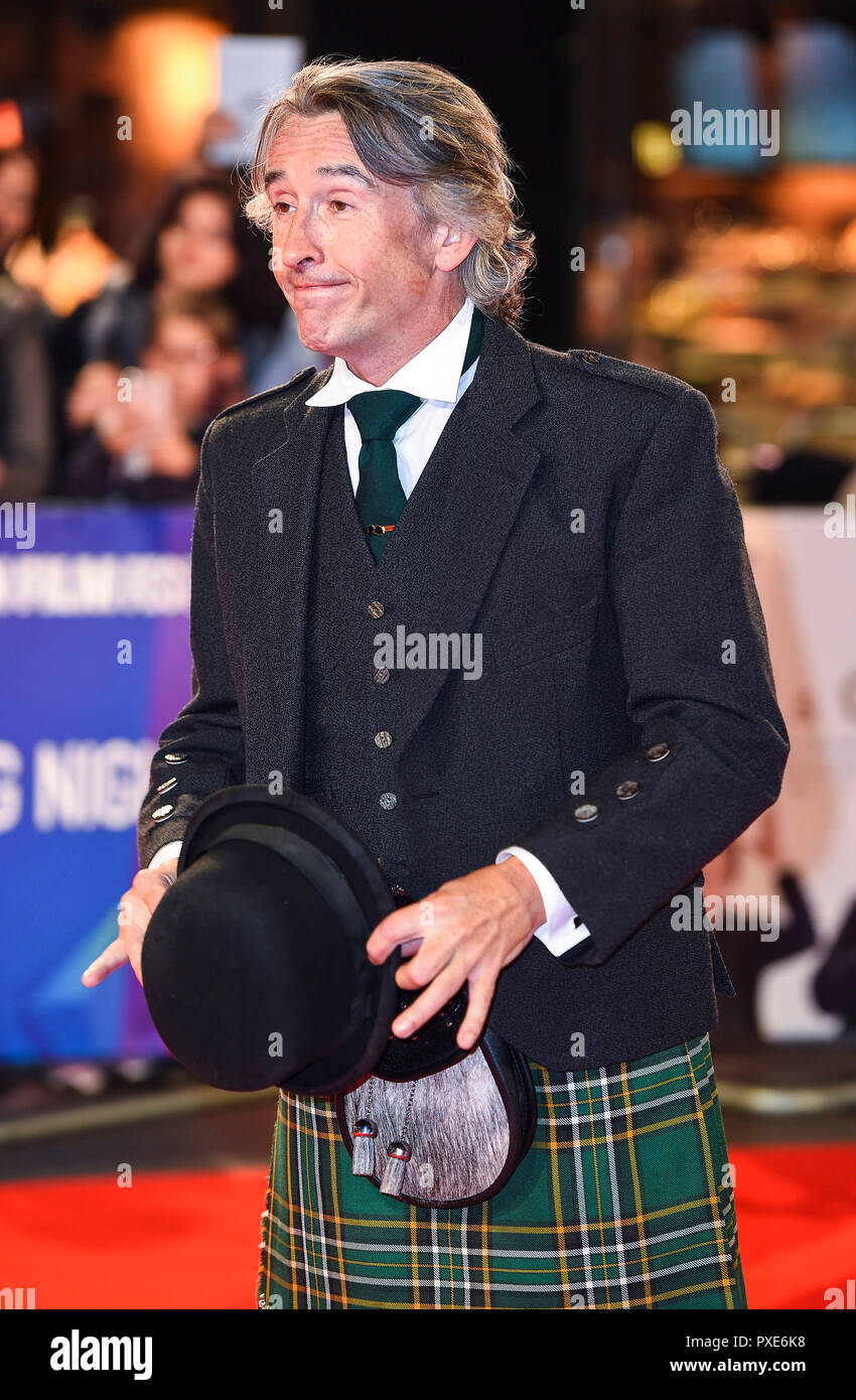 Steve Coogan attends the World Premiere and Closing Night gala ...