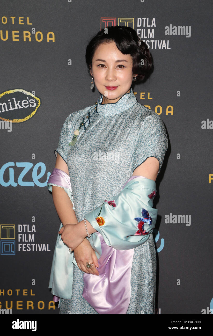 Los Angeles, Ca, USA. 21st Oct, 2018. Jennifer Tao, at the Premiere of ...