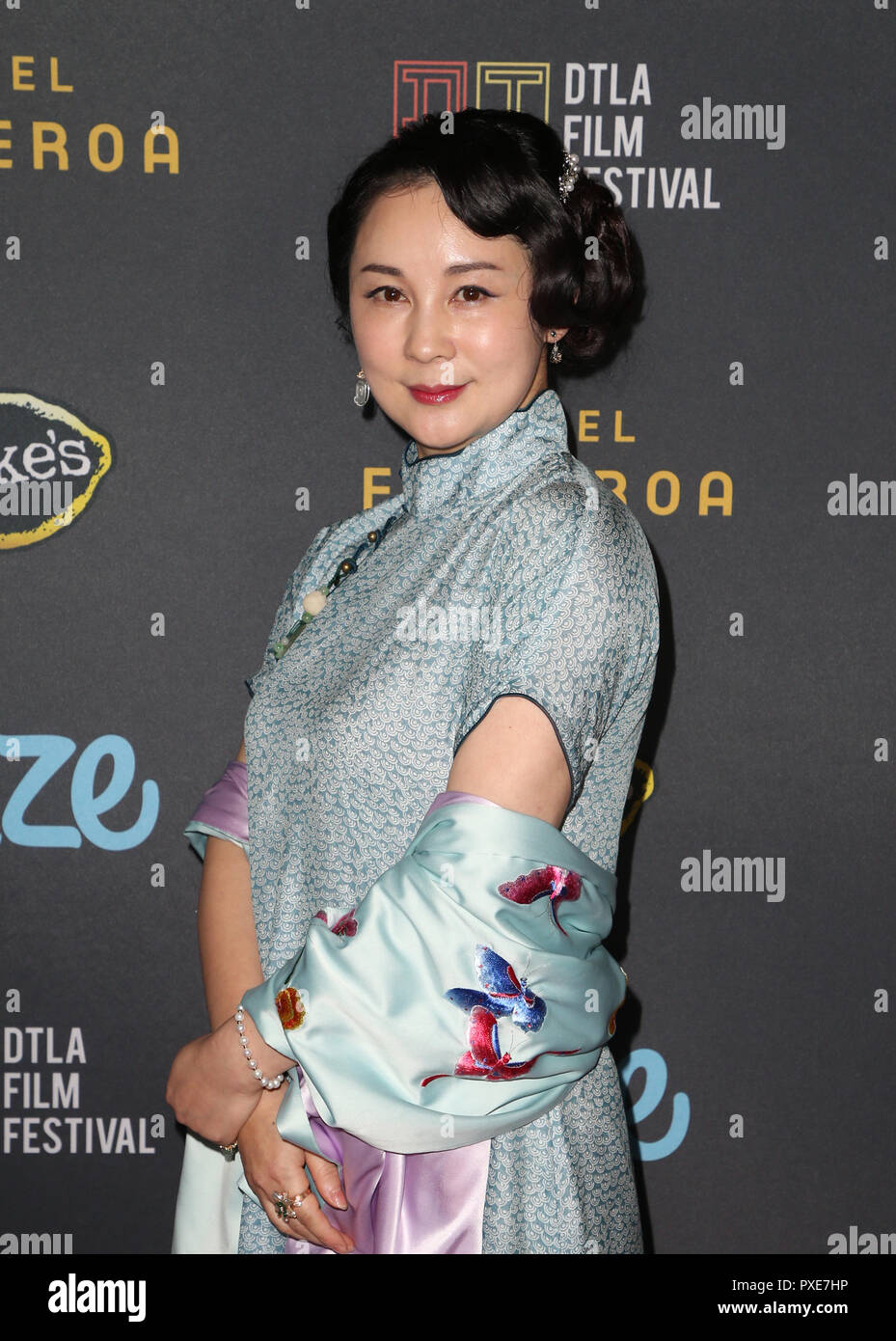 Los Angeles, Ca, USA. 21st Oct, 2018. Jennifer Tao, at the Premiere of ...