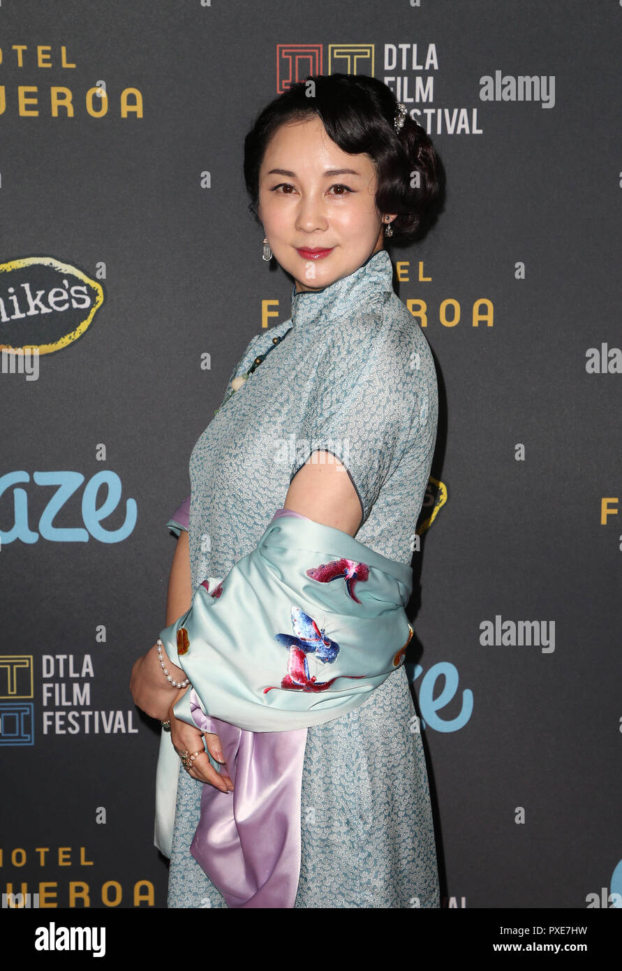 Los Angeles, Ca, USA. 21st Oct, 2018. Jennifer Tao, at the Premiere of ...