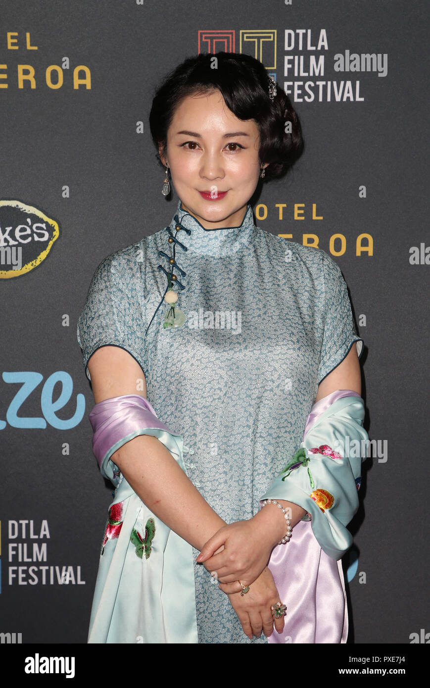 Los Angeles, Ca, USA. 21st Oct, 2018. Jennifer Tao, at the Premiere of ...