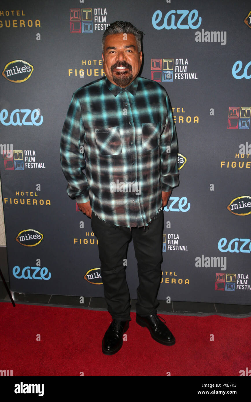Los Angeles, Ca, USA. 21st Oct, 2018. George Lopez, at the Premiere of ...