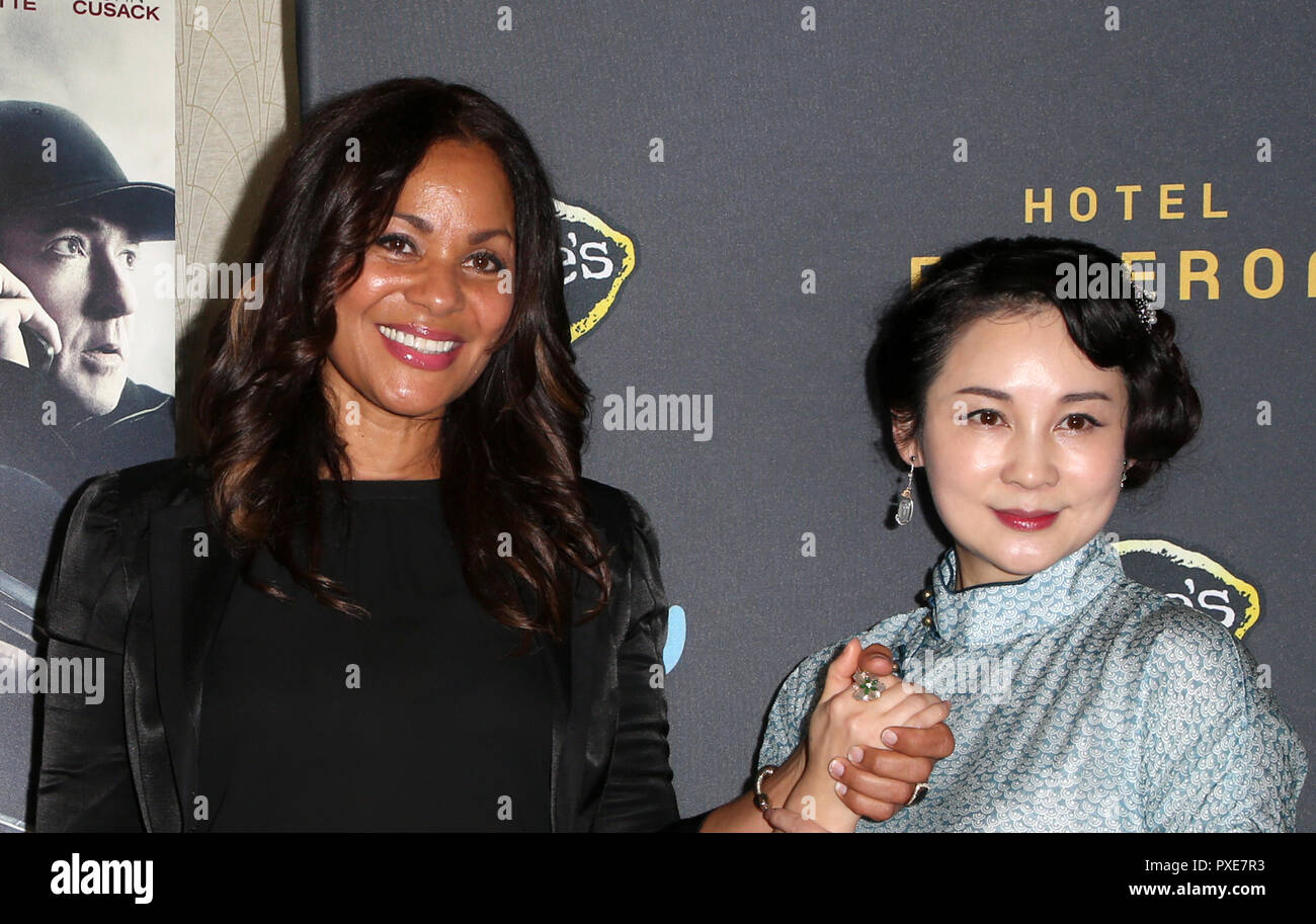 Los Angeles, Ca, USA. 21st Oct, 2018. Jaqueline Fleming, Jennifer Tao ...