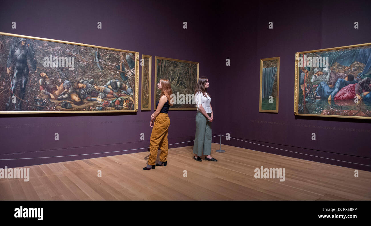 Tate Britain, London, UK. 22 October, 2018. The first major ...