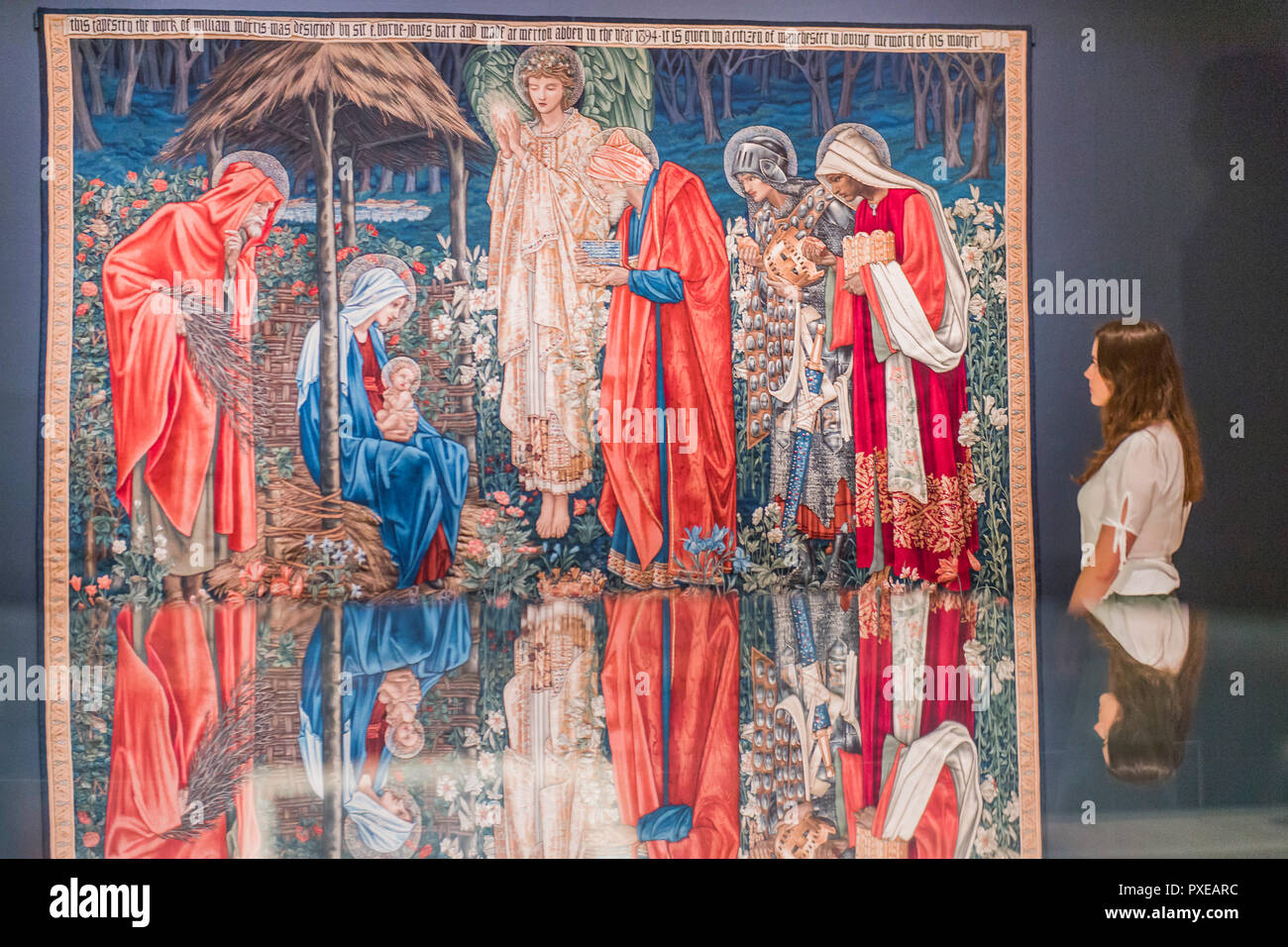 London, UK. 22nd Oct, 2018. Tapestries - A retrospective of Pre ...