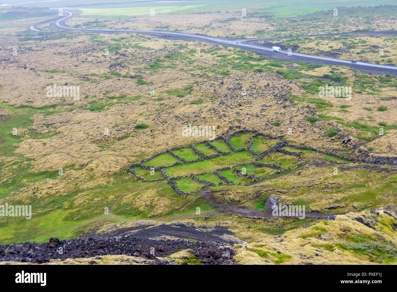 Grabrok volcano hi-res stock photography and images - Alamy