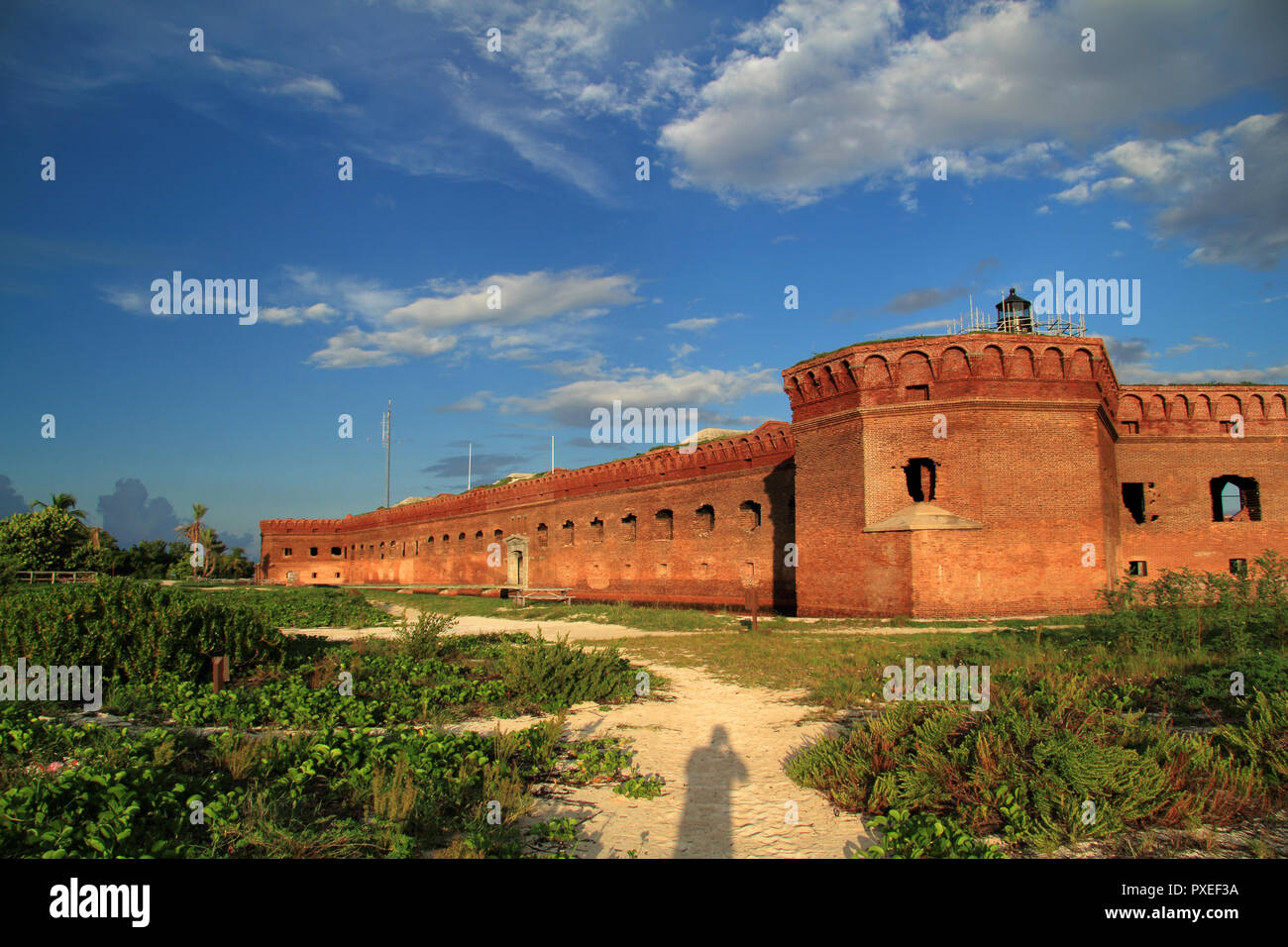 Located on Garden Key in Dry Tortugas National Park, Fort Jefferson is ...