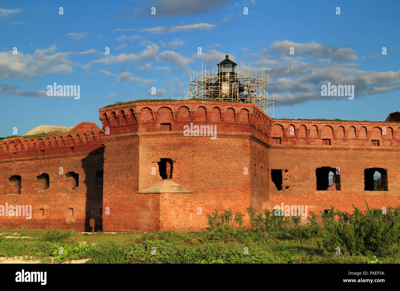 Located on Garden Key in Dry Tortugas National Park, Fort Jefferson is ...