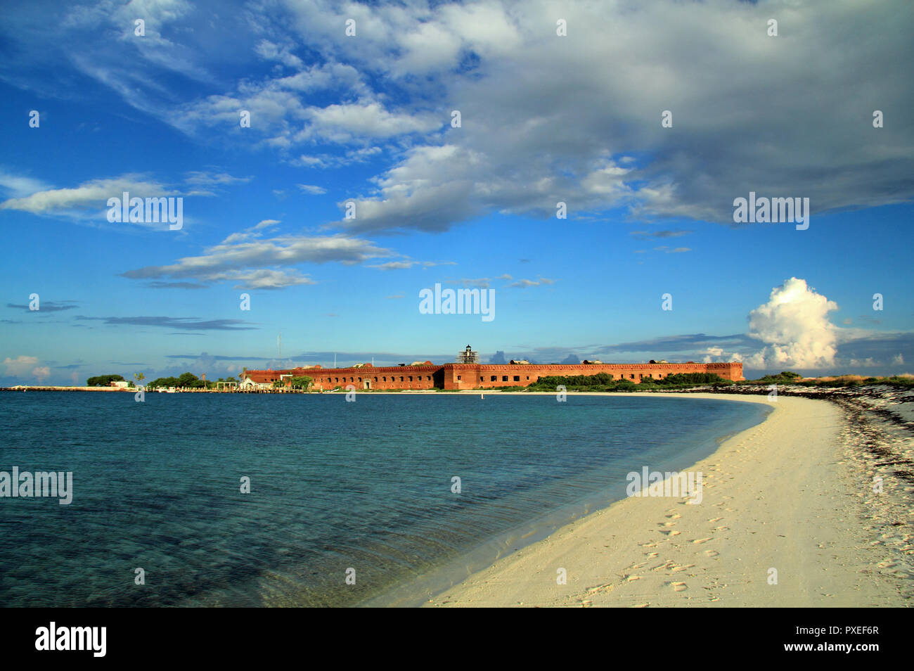 Located on Garden Key in Dry Tortugas National Park, Fort Jefferson is ...