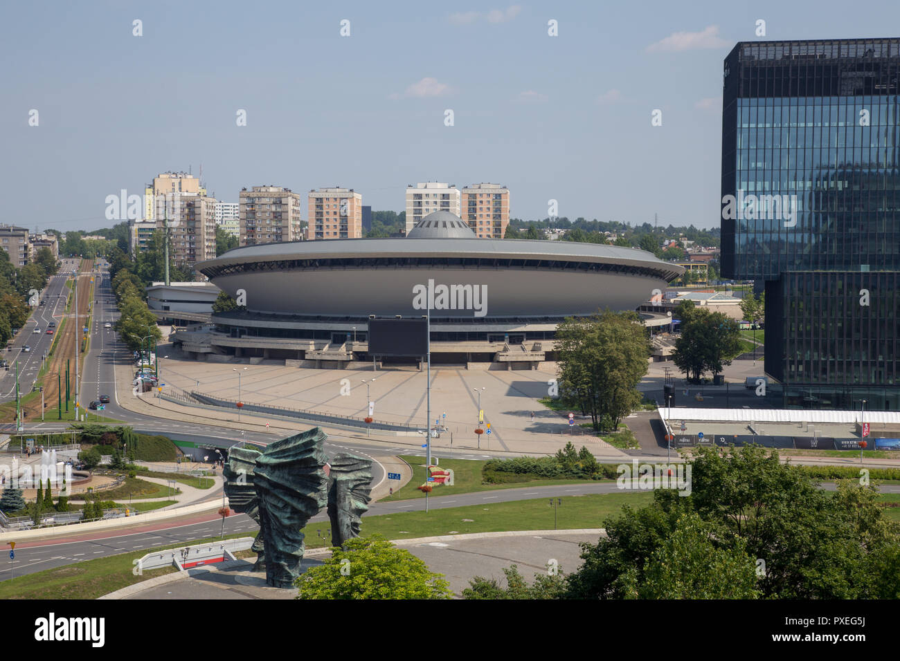 Spodek arena complex international hi-res stock photography and images ...