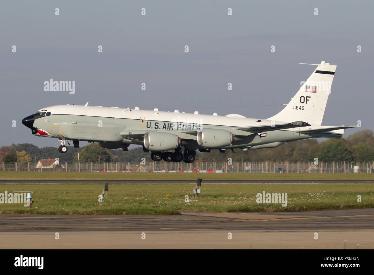 USAF RC-135U 'Combat Sent', one of only two in the USAF inventory on ...