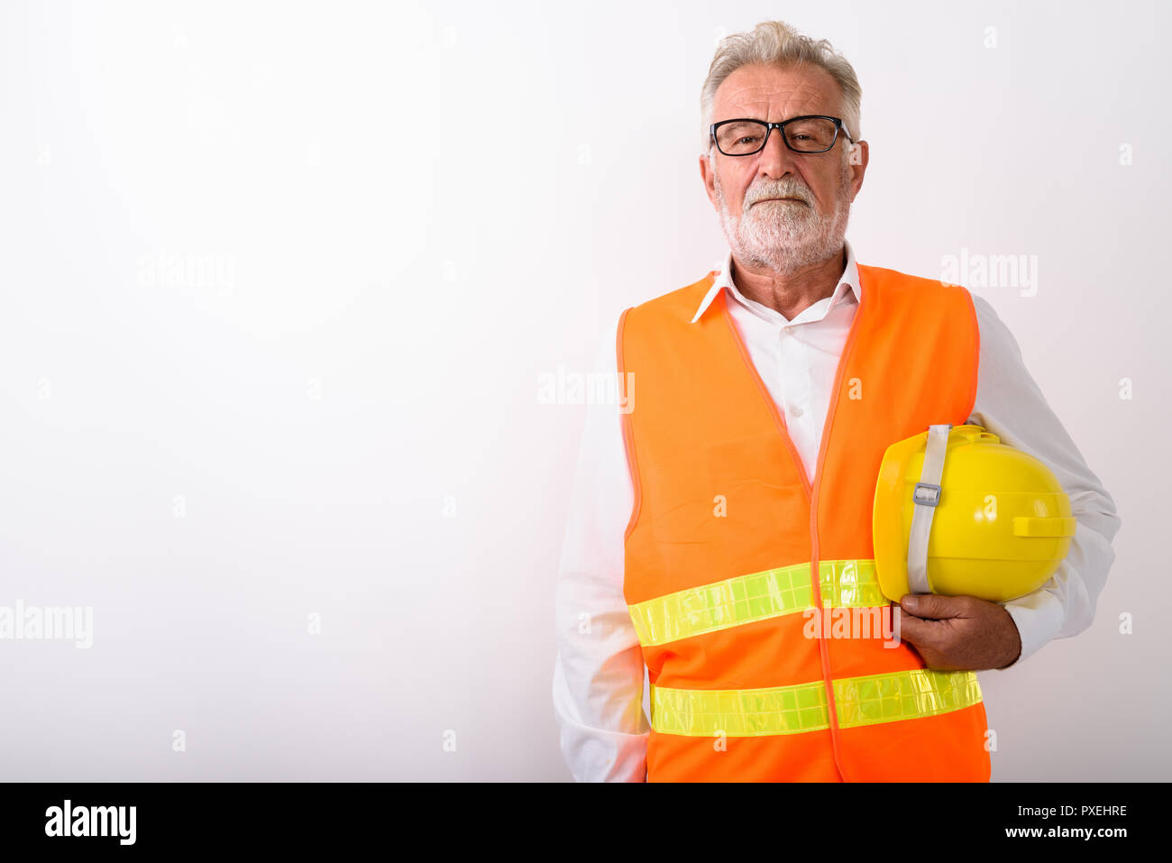 Worker senior hi-res stock photography and images - Alamy
