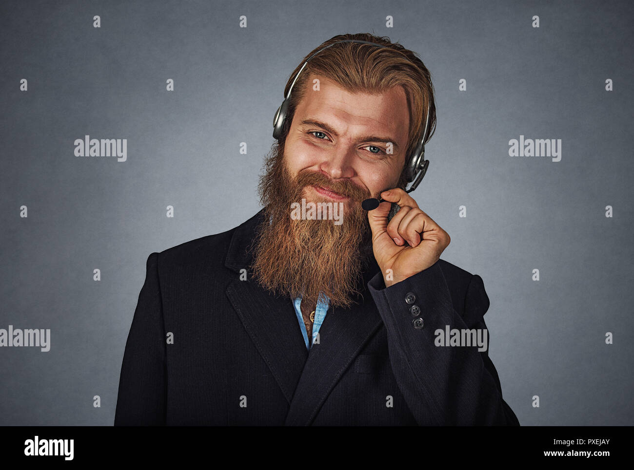 Head Mic High Resolution Stock Photography and Images - Alamy