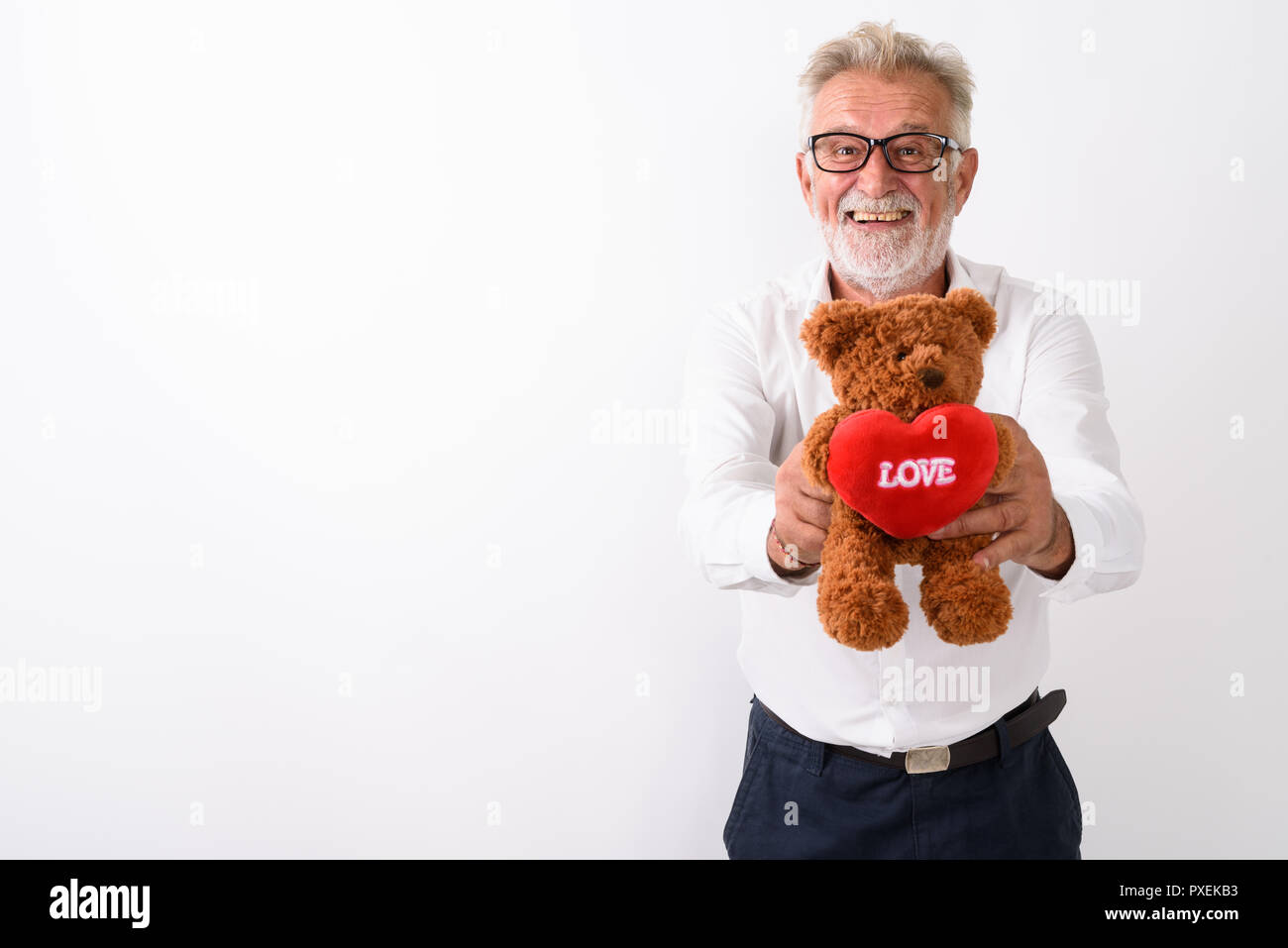 Man giving heart hi-res stock photography and images - Alamy