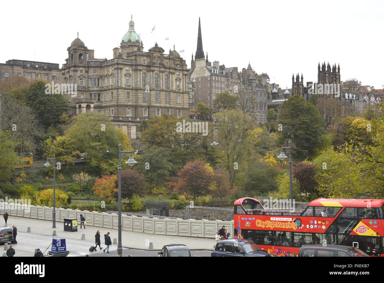 Edinburgh city scotland uk Stock Photo - Alamy