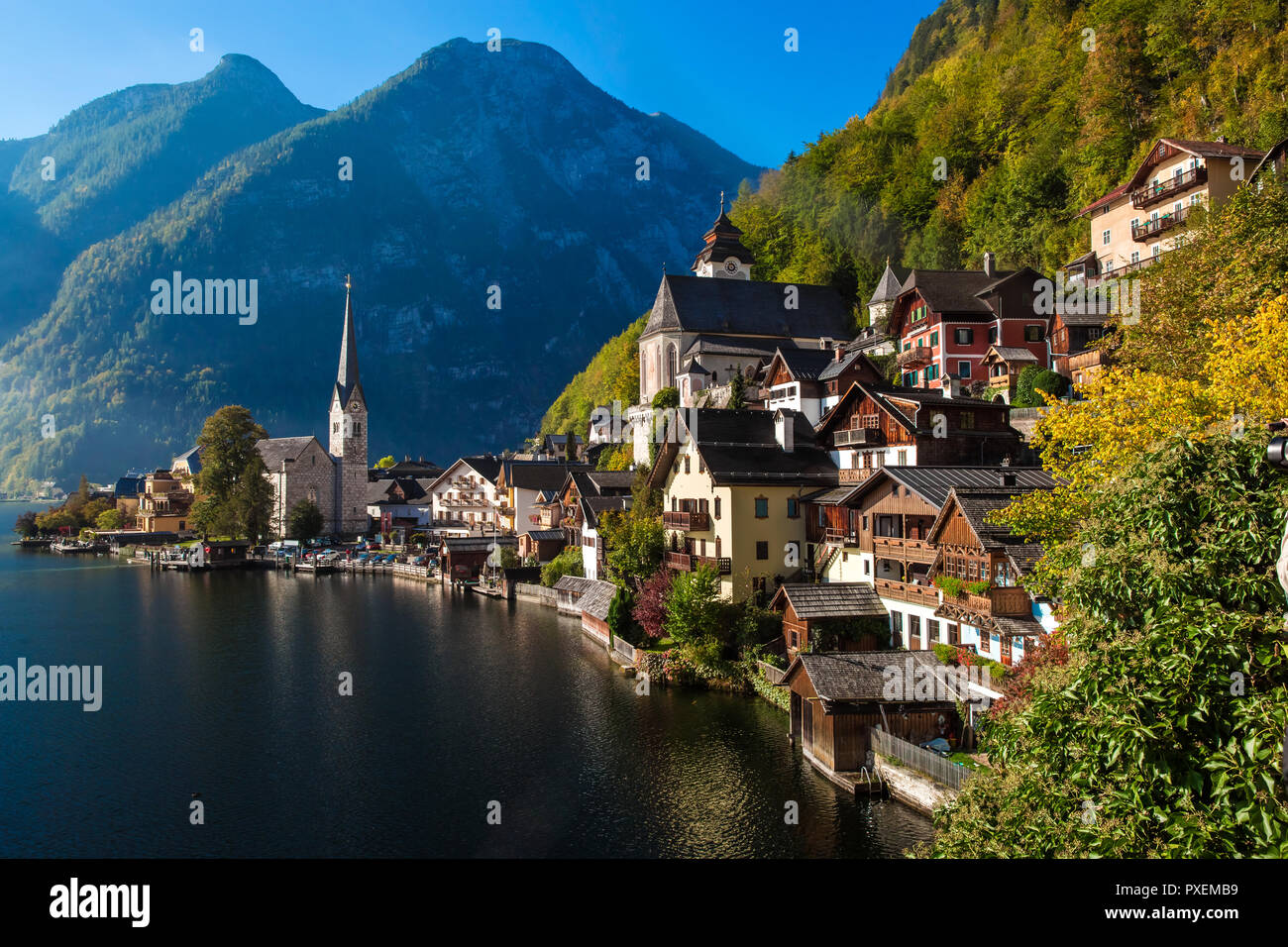 Hallstatt city hi-res stock photography and images - Alamy