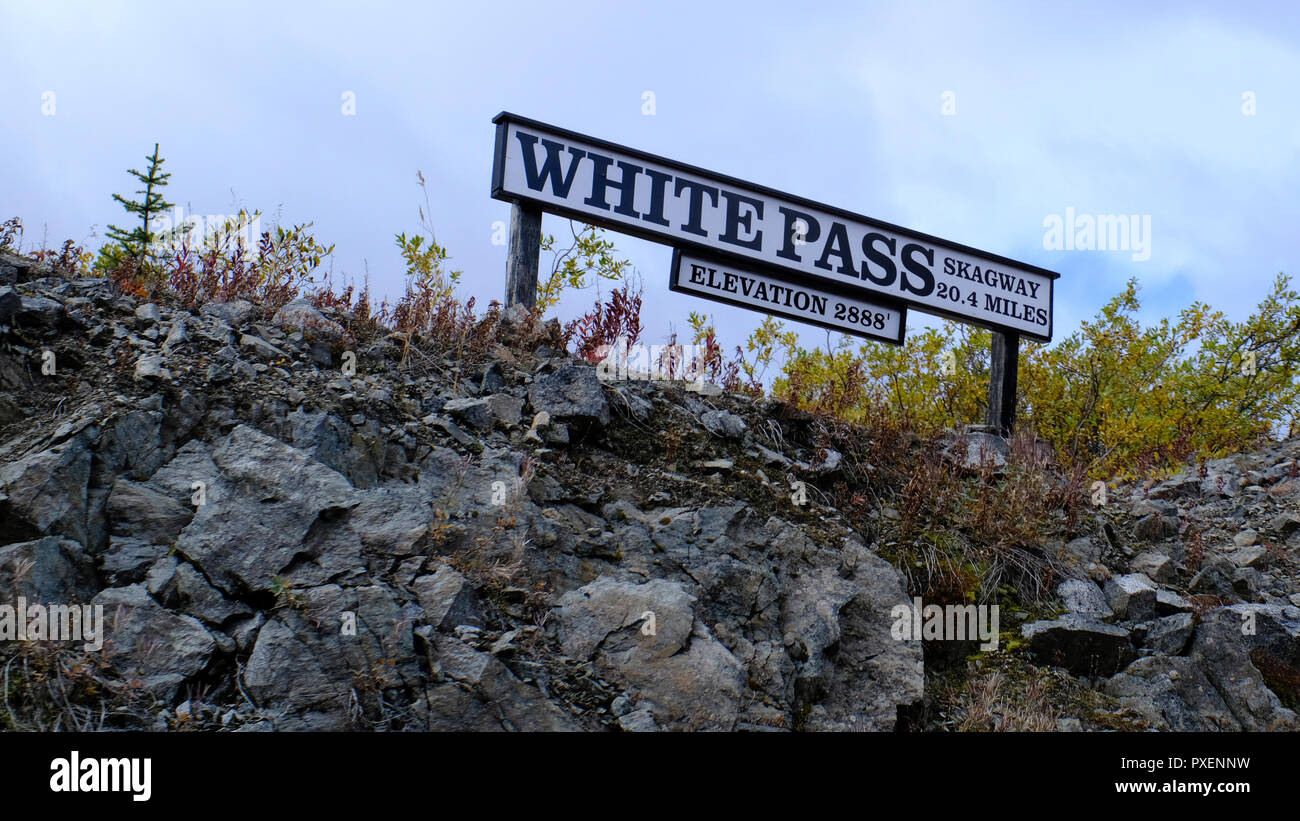 White pass and yukon route railroad hi-res stock photography and images ...