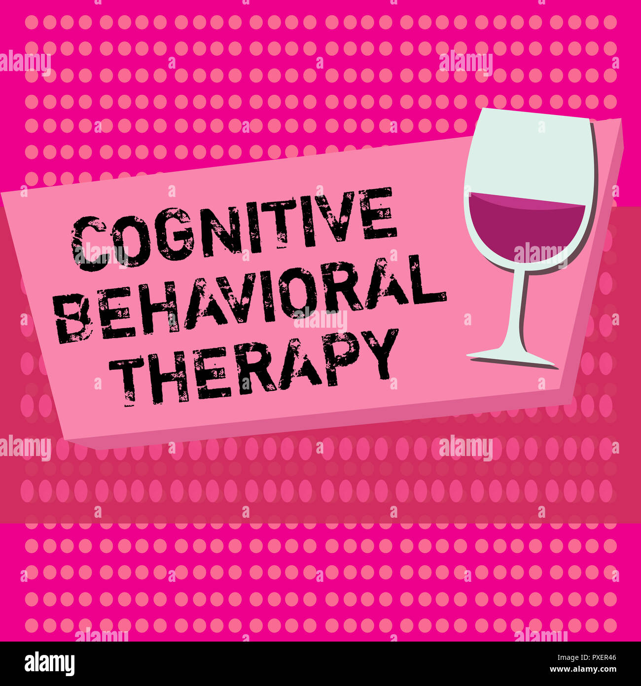 Text sign showing Cognitive Behavioral Therapy. Conceptual photo ...