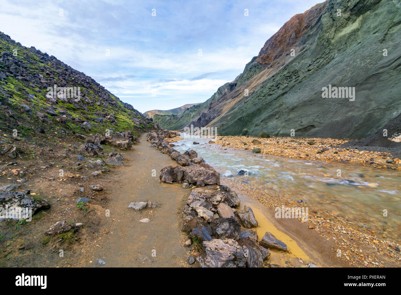 Landmannalaugar, or the 'People's Pools', a vast area of stunning ...