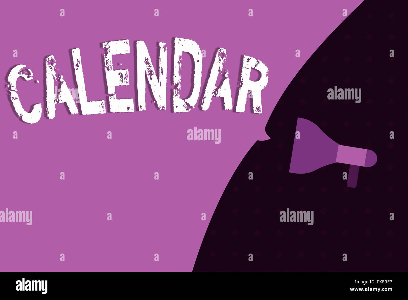 Conceptual hand writing showing Calendar. Business photo showcasing ...