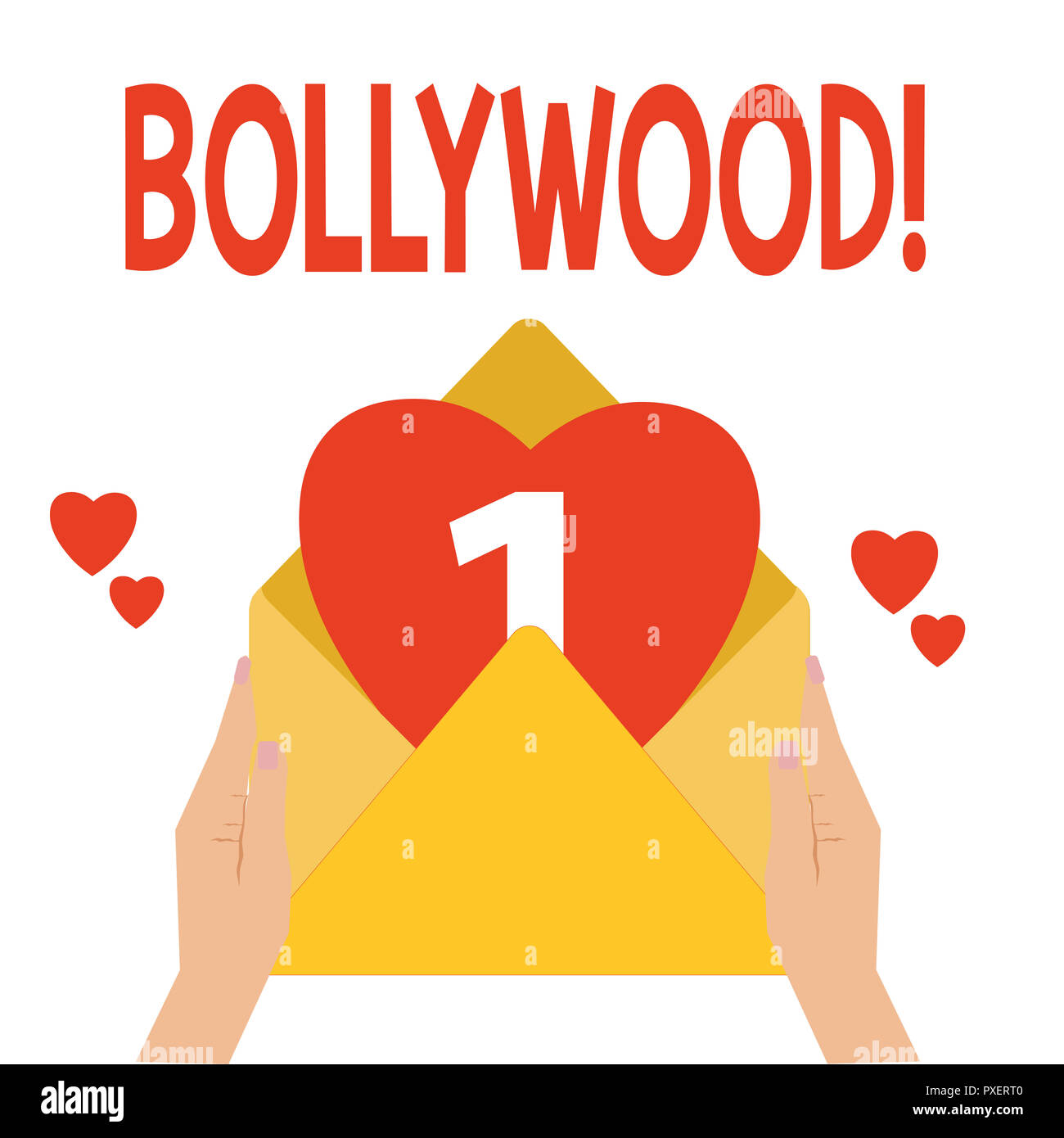 Word writing text Bollywood. Business concept for Indian popular film ...