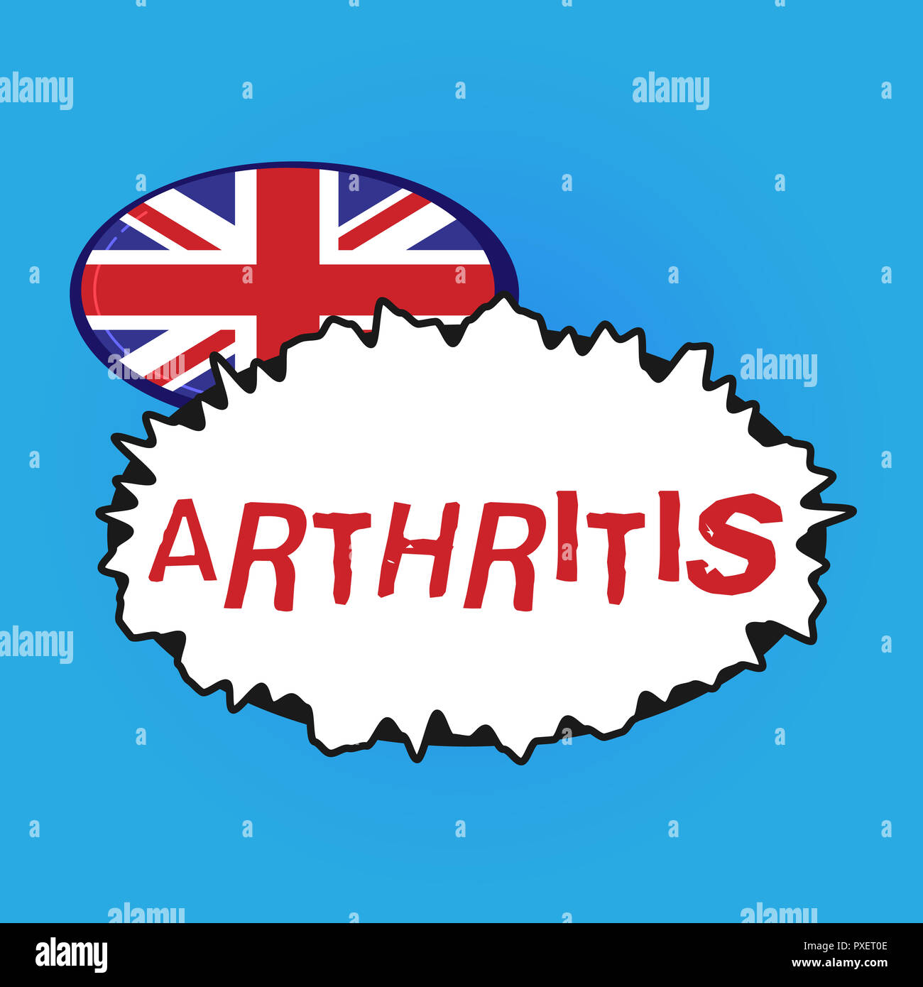 Writing note showing Arthritis. Business photo showcasing Disease ...