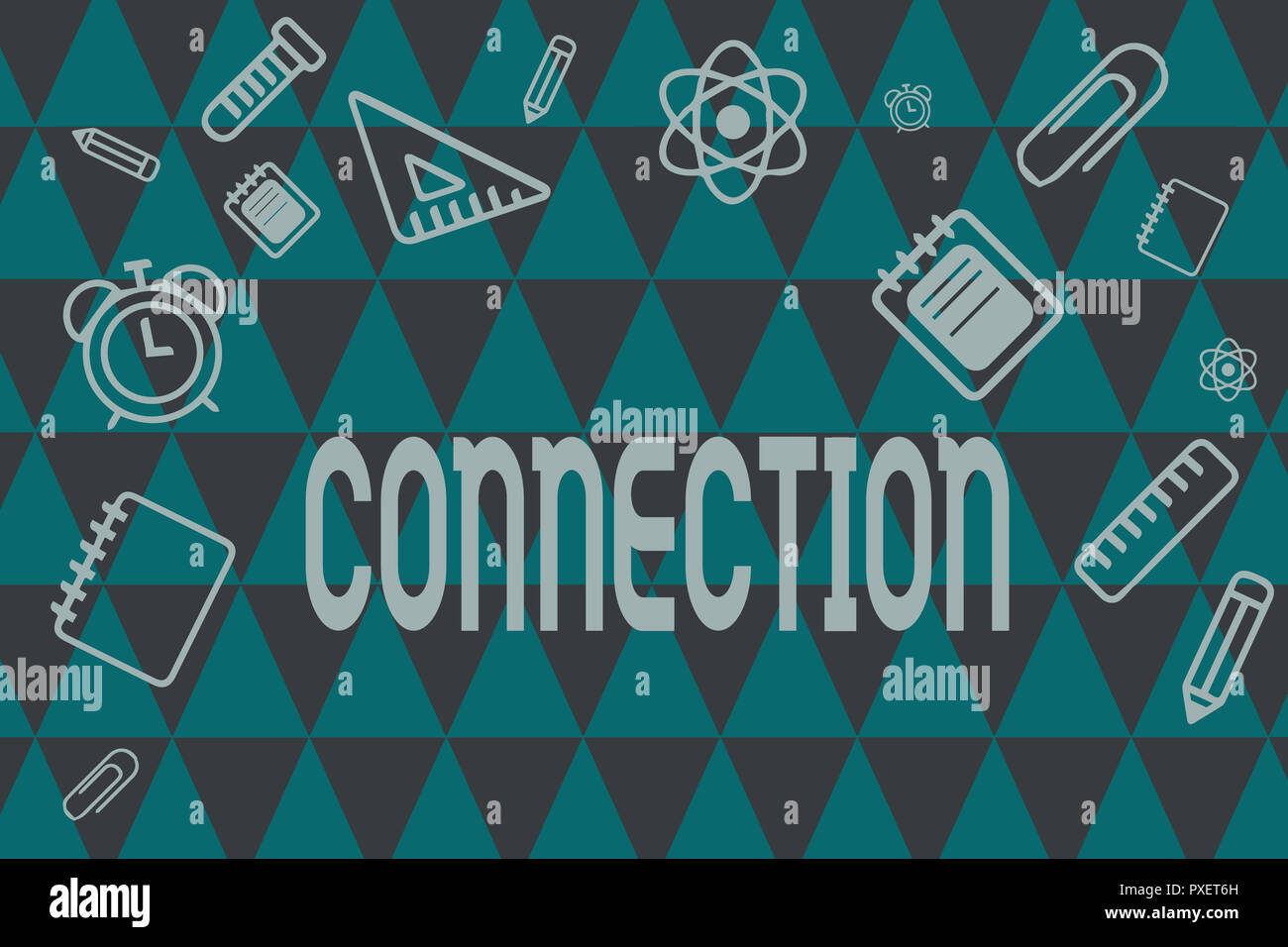 Word writing text Connection. Business concept for Relation Association ...