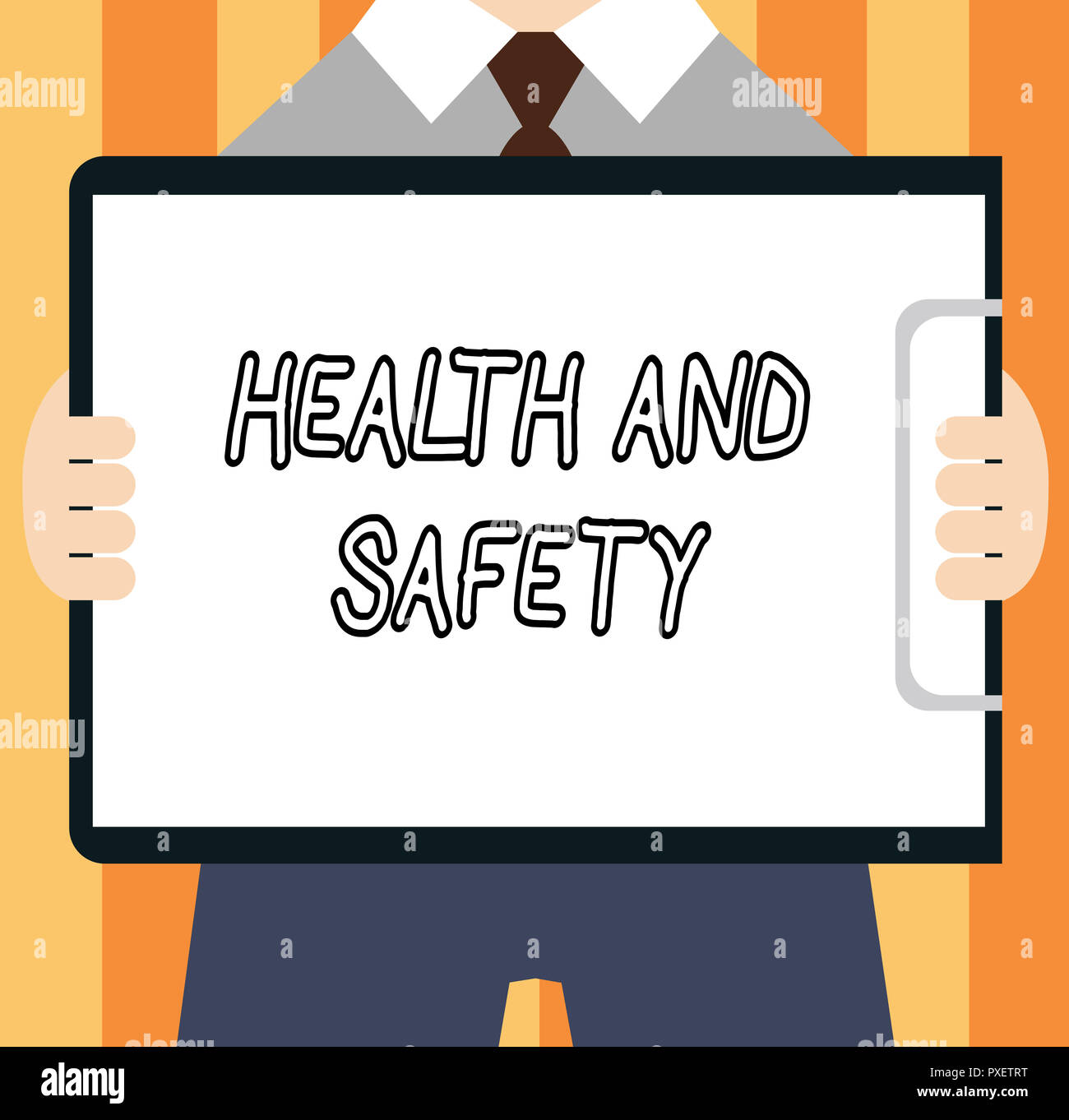 Word writing text Health And Safety. Business concept for Taking the ...
