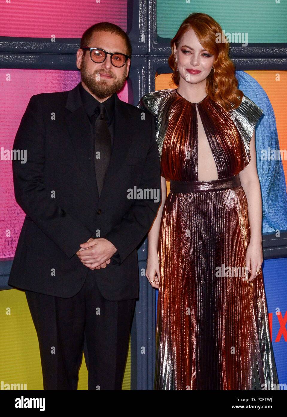 Season 1 Premiere of Netflix's 'Maniac' Featuring: Jonah Hill, Emma ...